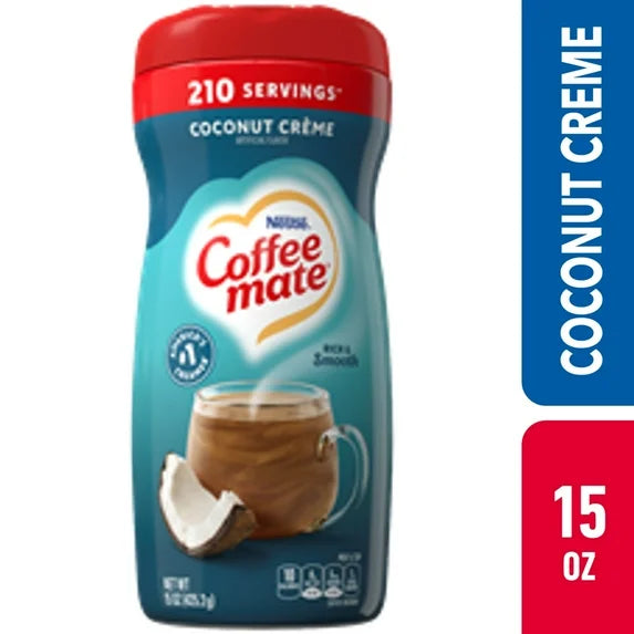 Nestle Coffee Mate Coconut Creme Powdered Coffee Creamer 15 oz. Canist ...